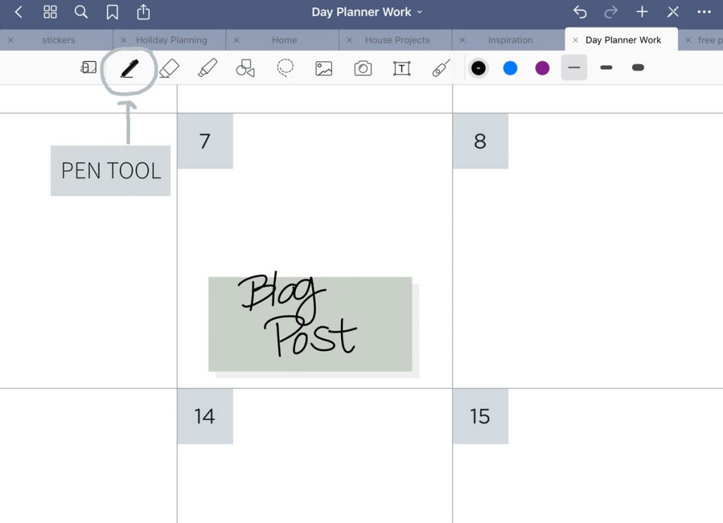 How to Type and Write in your Digital Planners and Notebooks