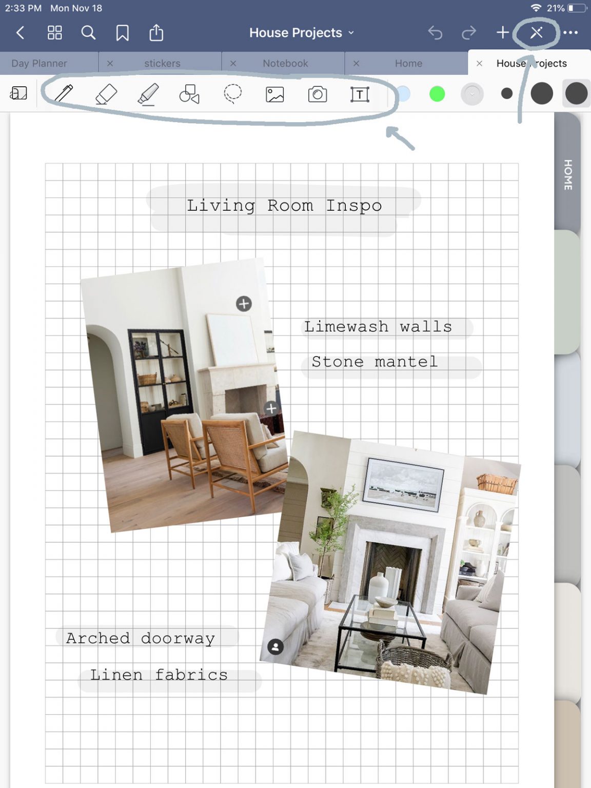 How to Navigate the Tools in the Goodnotes App
