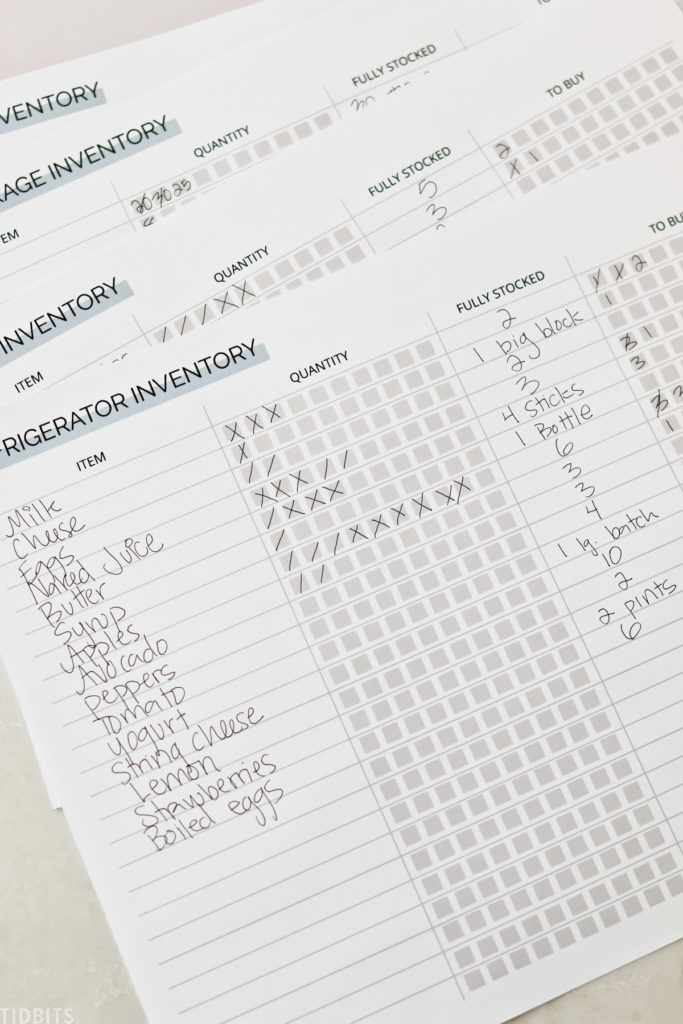 FREE Home Inventory Printables and Digital Files