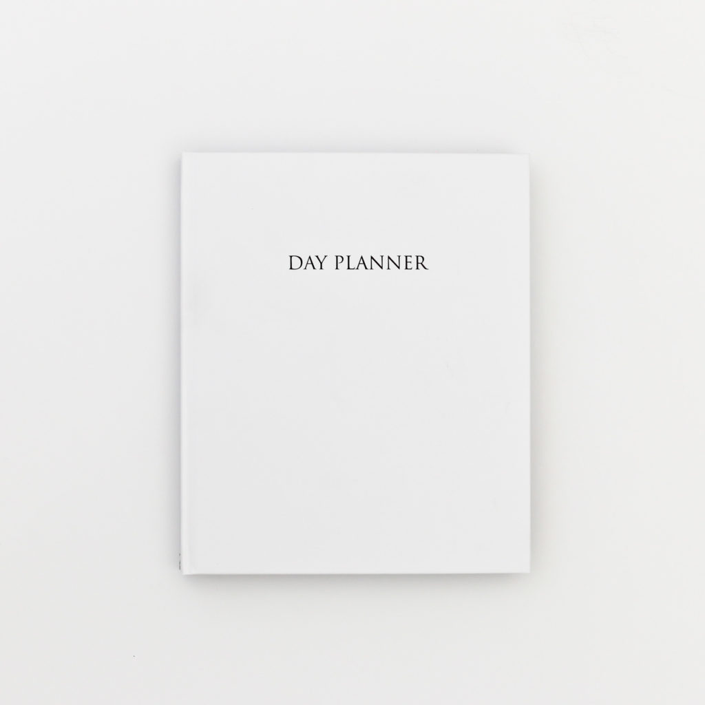 The TIDBITS Day Planner | Pure White 2022 The TIDBITS Day Planner | Pure White 2022